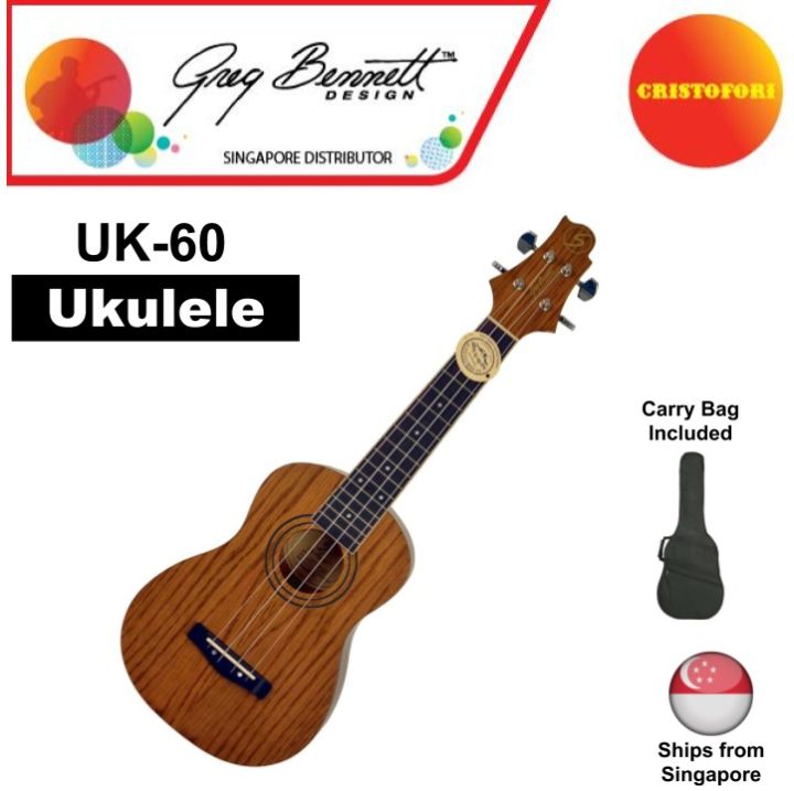 GREG BENNETT UK-60 Ukulele Concert Size ( UK60 / UK 60 ) | Lazada Singapore