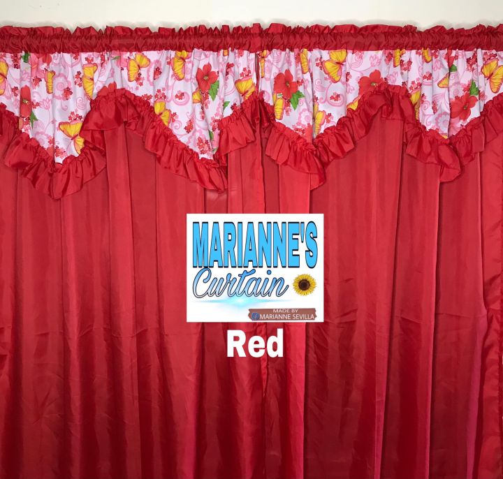 Plain Ordinary Curtains 72 length x 60 width inches | Lazada PH