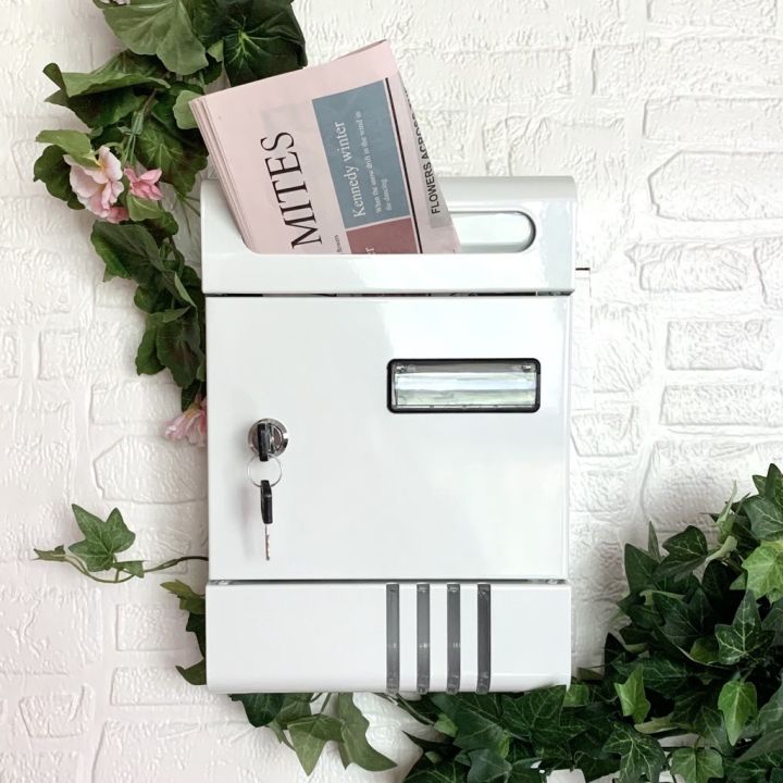NEXA Aluminum Small Mailbox Mailbox Pastoral Wall Hanging Aluminum ... NEXA Aluminum Small Mailbox Mailbox Pastoral Wall Hanging Aluminum ...