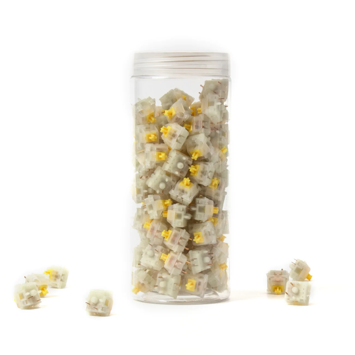 GATERON Milky Yellow Pro Switch Gateron Milky Pro Yellow Switches ...