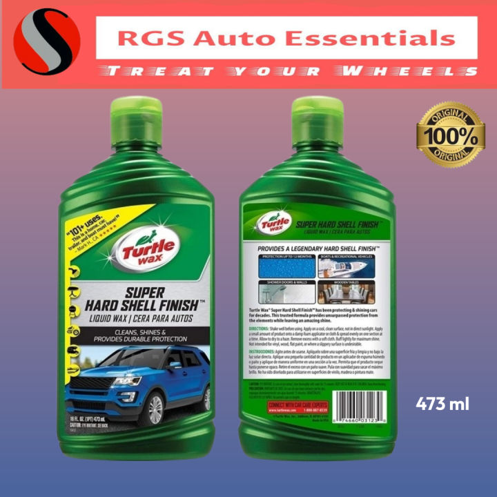 Turtle Wax - Super Hard Shell Finish Liquid Wax | Lazada PH