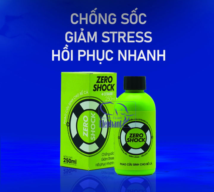 Zero Shock - Giúp ổn định chất lượng nước cho bể cá cảnh thủy sinh, VUI ...