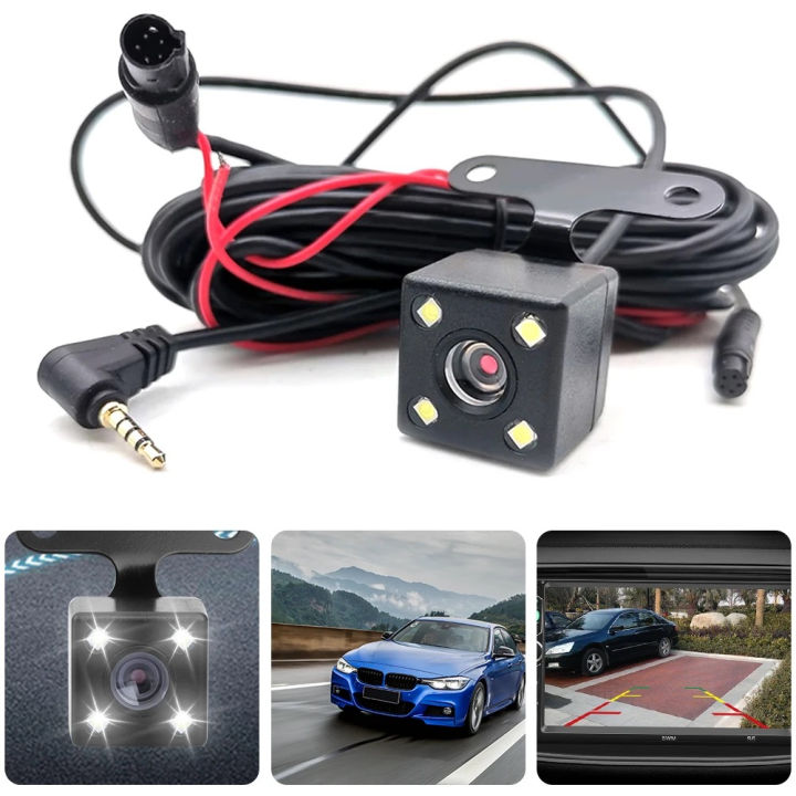 BACKUP CAMERA 720p Hd Waterproof 5v Universal Car Rear View Camera ...