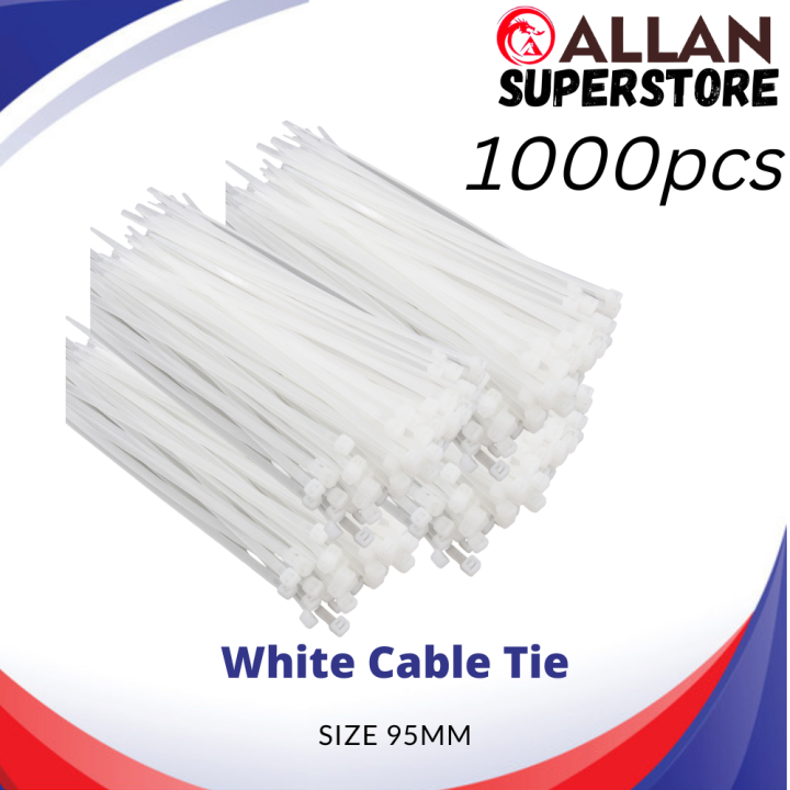 Allan Superstore High quality 95mm nylon cable tie white cable tie ... Allan Superstore High quality 95mm nylon cable tie white cable tie ...