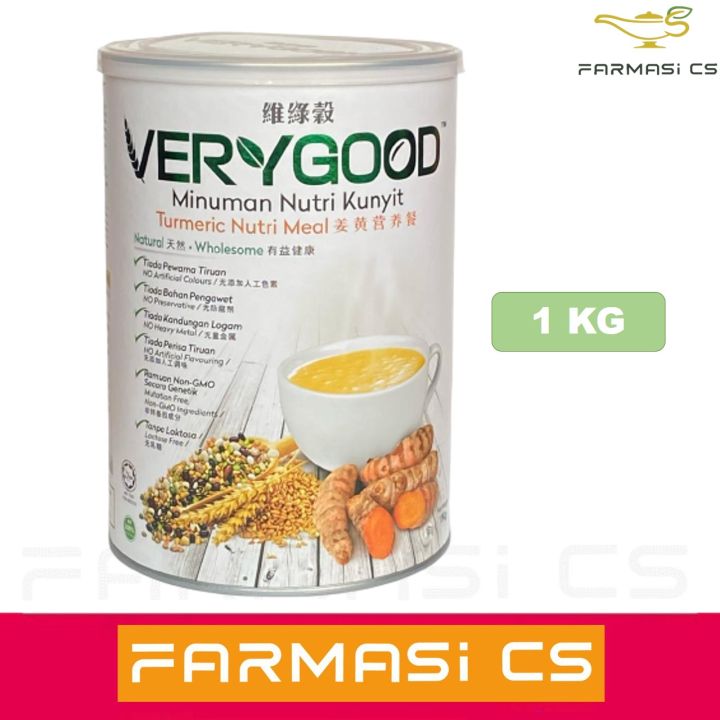 Verygood Turmeric Nutri Meal 1kg EXP:11/2025 [ Very good ] | Lazada