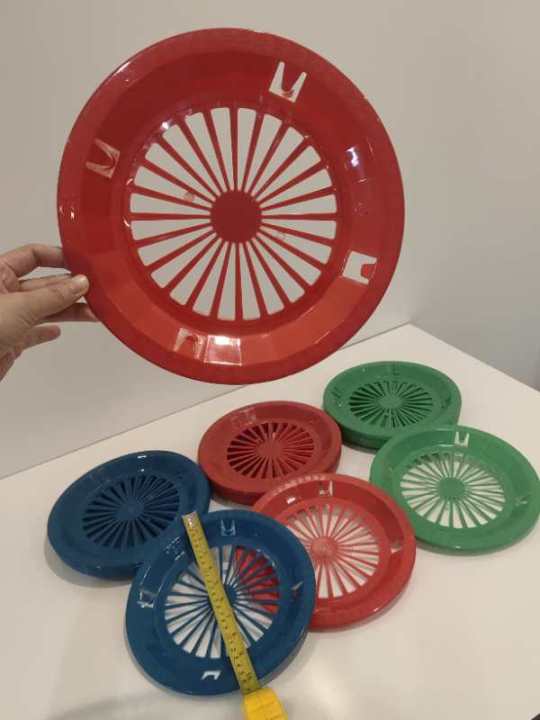 Durable Quality Paper Plate Holder Random Color PP Plastic Reusable ...