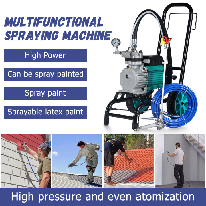 🔥🔥CHRIS 3800W Electric High Pressure Airless Paint Sprayer Spray Gun ...