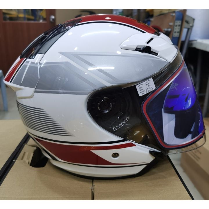 helmet shoei/original/ jstream OFFER TSR SHOEI JF3 DESIGN HELMET - HONDA SABIT ,SURGE | Lazada