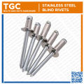 TGC 100/50PCS Stainless Blind Rivets 1/8 5/32 3/16 inches Pop Rivets ...