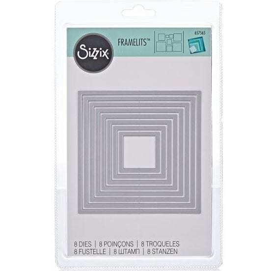 Framelits Squares Sizzix 8/Pk | Lazada PH