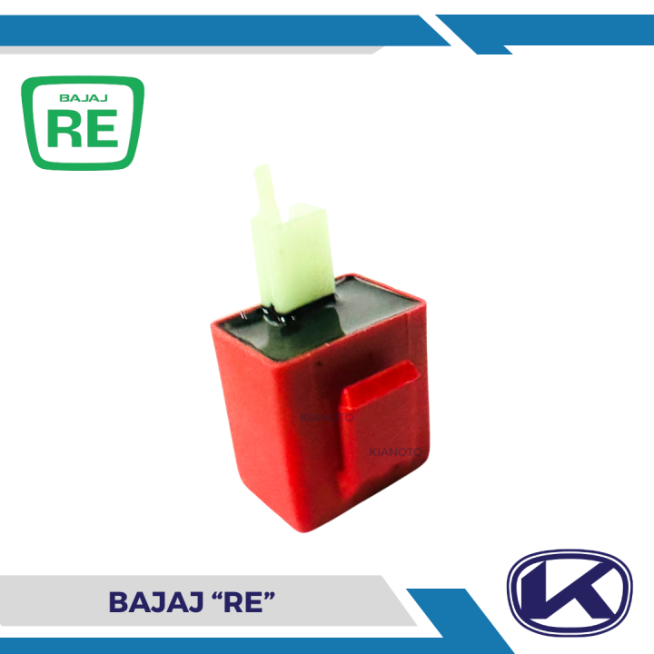 Bajaj RE (THREE WHEELER) #50 Relay Flasher Relay 2PIN | Lazada PH