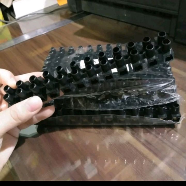 TERMINAL BLOK 16mm 16A BLOCK PENYAMBUNG KABEL LISTRIK BESAR | Lazada ...