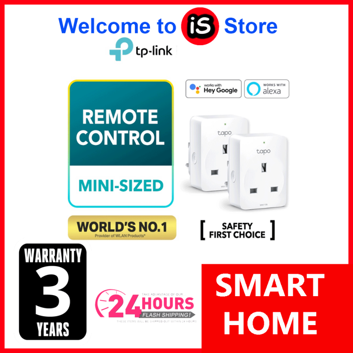 TP-Link Mini Smart Wifi Socket & Plug (Surpport remote/voice control ...