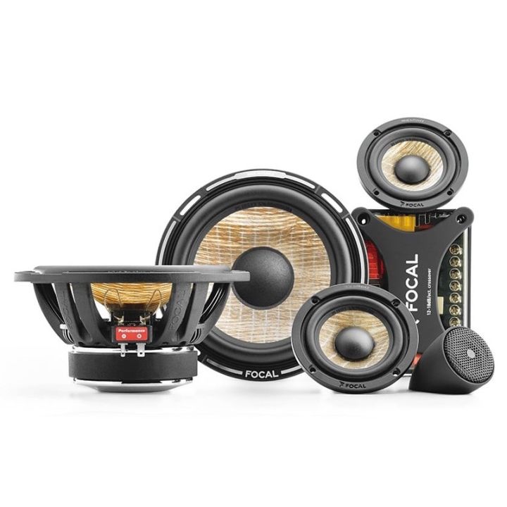 FOCAL PS 165 F3E FLAX EVO Series 6.5 Inch 3-Way Component Speaker ...