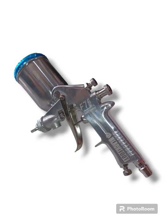 spray gun blackfoot NEW tabung atas alat semprot cat kompresor | Lazada ...