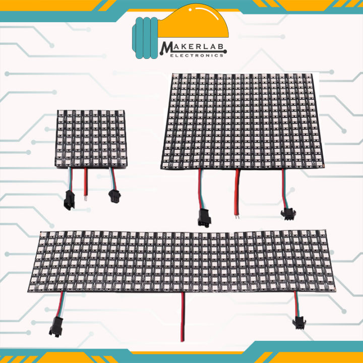 Ws2812 Ws2812b 5050 Programmable Led Matrix Panel 8x8 8x32 16x16 256 Leds 64 Leds Lazada Ph
