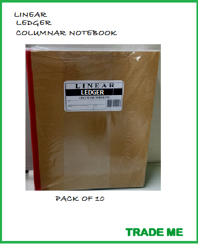 LINEAR LEDGER COLUMNAR NOTEBOOK-PACK OF 10 | Lazada PH