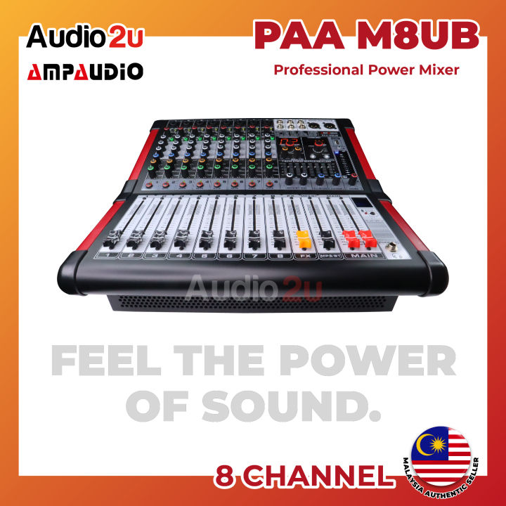 Ampaudio PAA M8UB Mixer | Lazada
