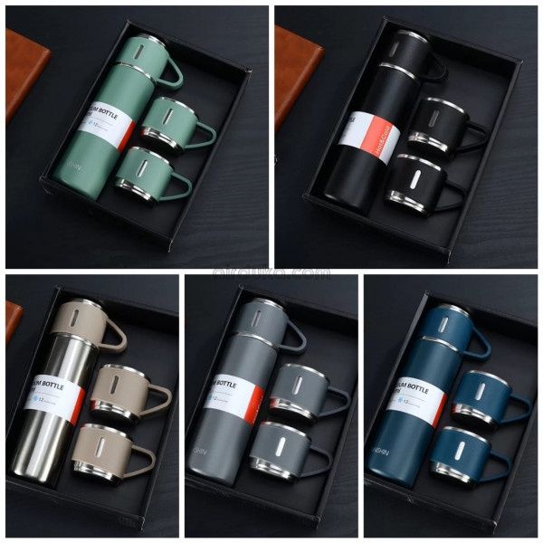 Set Termos Sultan 3 in 1 / Set Termos Mini Vacuum Flask 500 ML / Termos ...