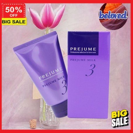 hair color เปลี่ยนสีผม สีย้อมผม ยาย้อมผม Milbon Prejume Milk 3 110 g ครีมจับลอนผมดัด สีย้อมผมติด ...