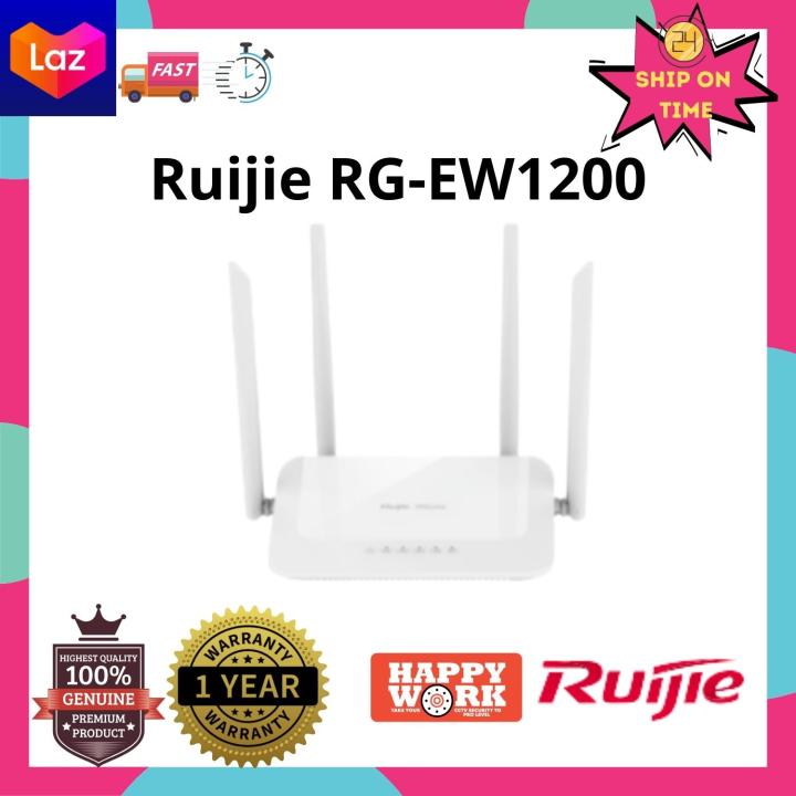 Ruijie RG-EW1200 1200M Dual-band Wireless Router Reyee Mesh builds up ...