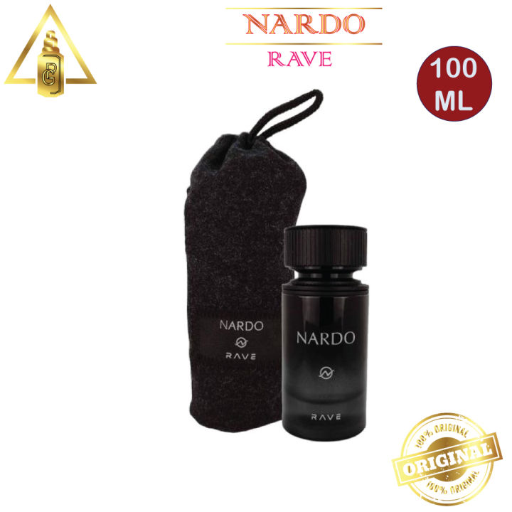 NARDO BLACK PERFUME RAVE 100ML SPRAY BY LATTAFA MADE IN U.A.E 100% ...