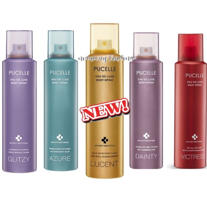 PUCELLE EAU DE LUXE BODY SPRAY 150ML | Lazada