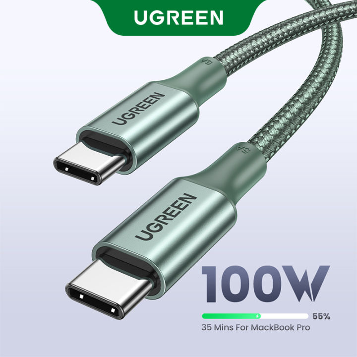 UGREEN 100W USB C Fast Charging Cable for iPhone 15 Series Samsung S24 S23 Ultra iPad Macbook ...
