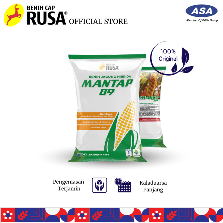 Benih Cap Rusa - Jagung Pipil MANTAP 89 - Kemasan 1 Kg | Sahabat Rusa ...