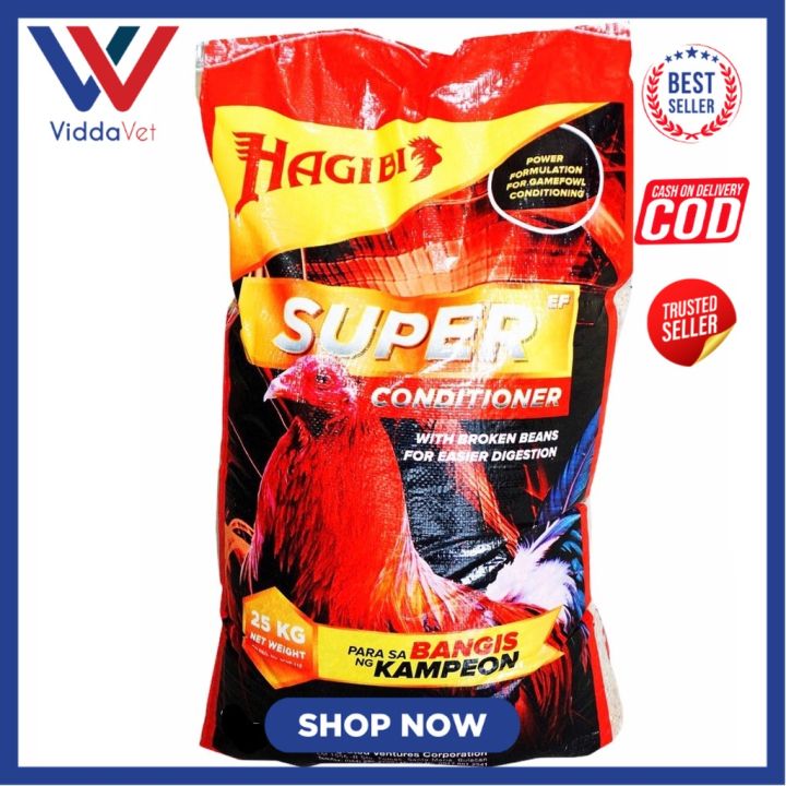 Hagibis Super Conditioner 25KG Feeds For Gamefowls, Fighting Cocks ...