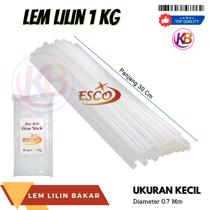 1 KG - Isi Lem Tembak Isi Lem Bakar Glue Gun Ukuran Penuh Padat - Lebih ...