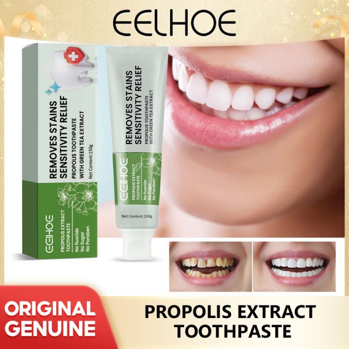 Eelhoe Propolis Extract Toothpaste Tooth Decay Repair Paste Teeth ...