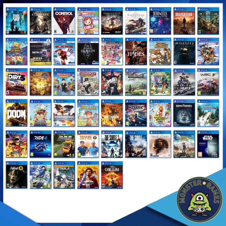 สินค้าลดราคาพิเศษ Ps4 Game แผ่นแท้ Cat Quest, Control, Cooking Mama ...
