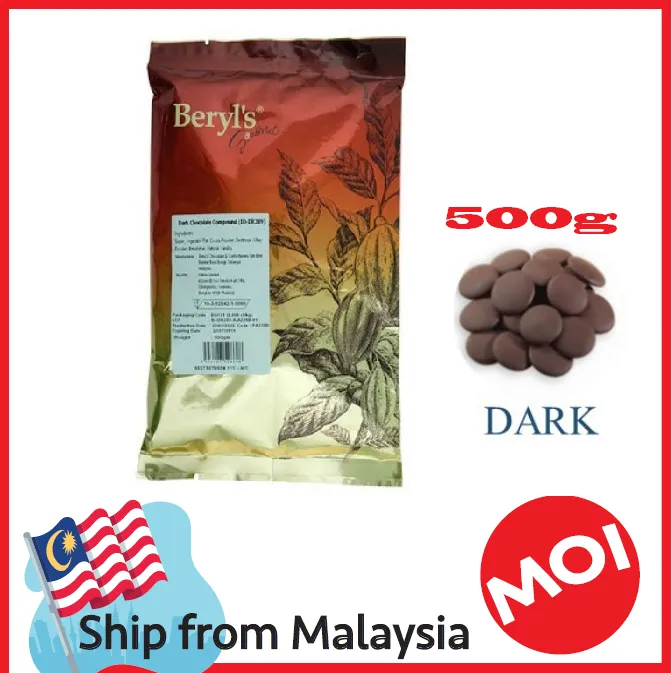Beryl's Dark Chocolate Button Compound Coins 500g | Lazada