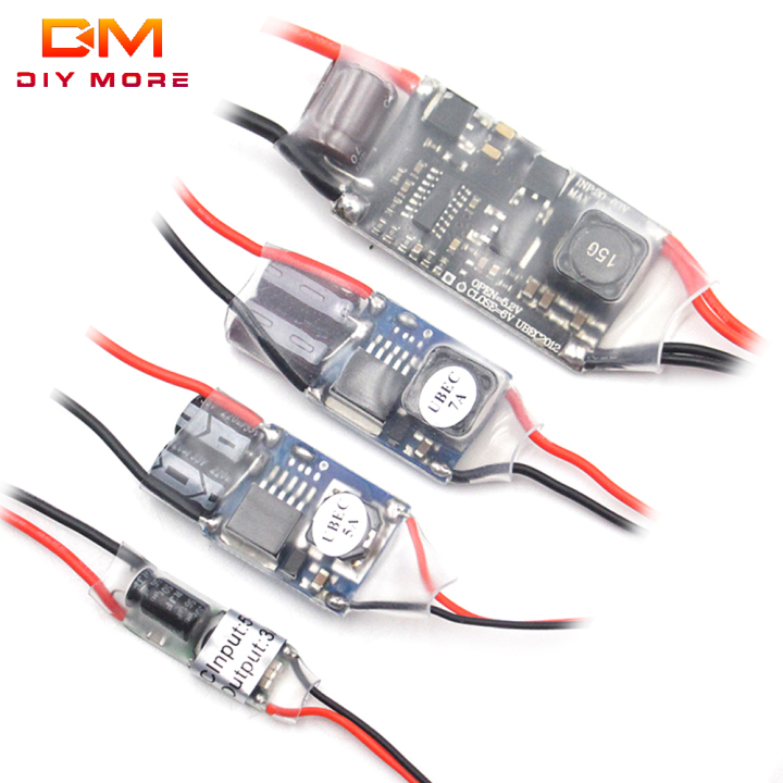 Diymore 5V 3A 5A 7A 15A External UBEC Voltage Regulator Anti ...