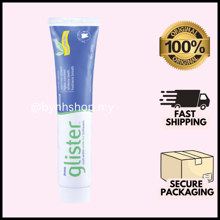 [READY STOCK] Amway GLISTER Multi-Action Toothpaste White Tea ORIGINAL ...