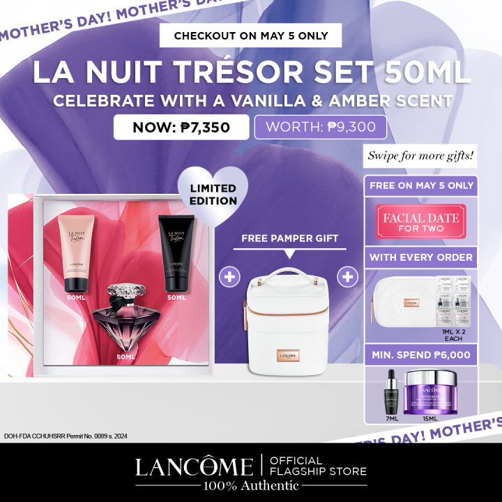 [MOTHER'S DAY EXCLUSIVE] Lancôme La Nuit Trésor 50ml Set - Gourmand ...