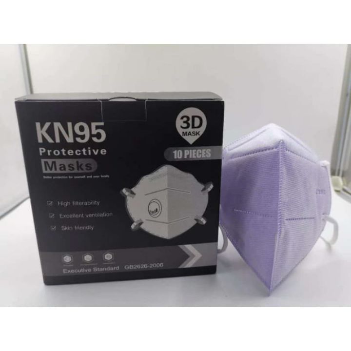 KN95 Protective Mask Non-medical In Different Colors 10 PIECES | Lazada PH