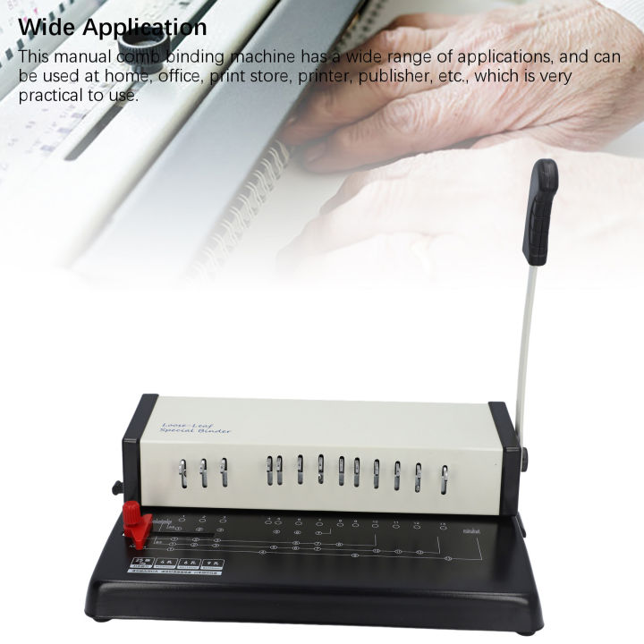 Wire Binder 13 Holes Wide Application Multifunctional Humanized Handle ...