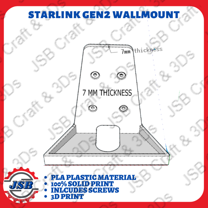 WALL MOUNT - STARLINK GEN 2 ROUTER WALL MOUNT | Lazada PH