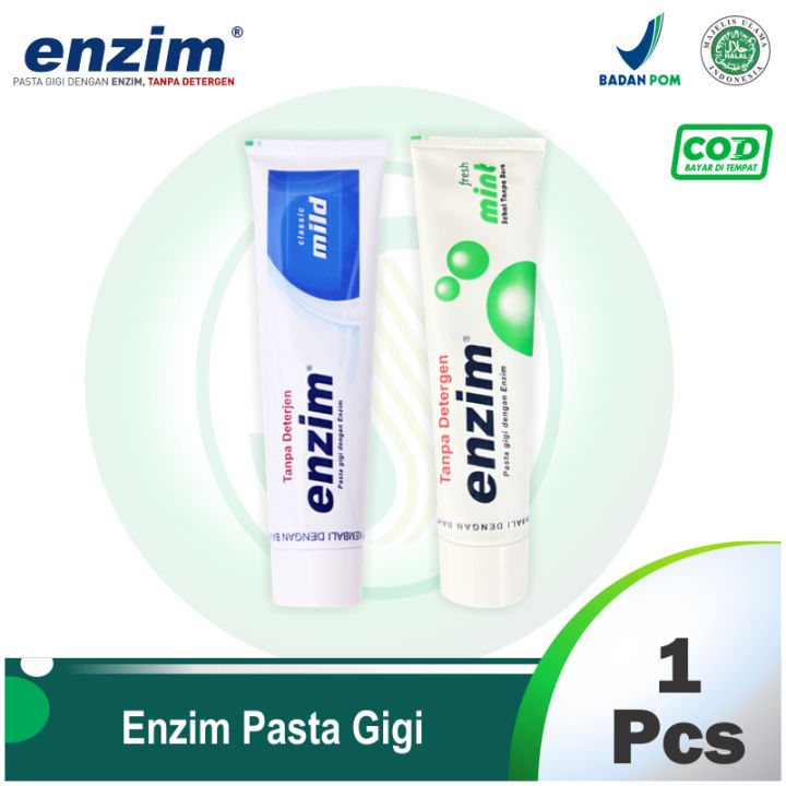Enzim Pasta Gigi 124 gr Bebas Bau Mulut | Lazada Indonesia
