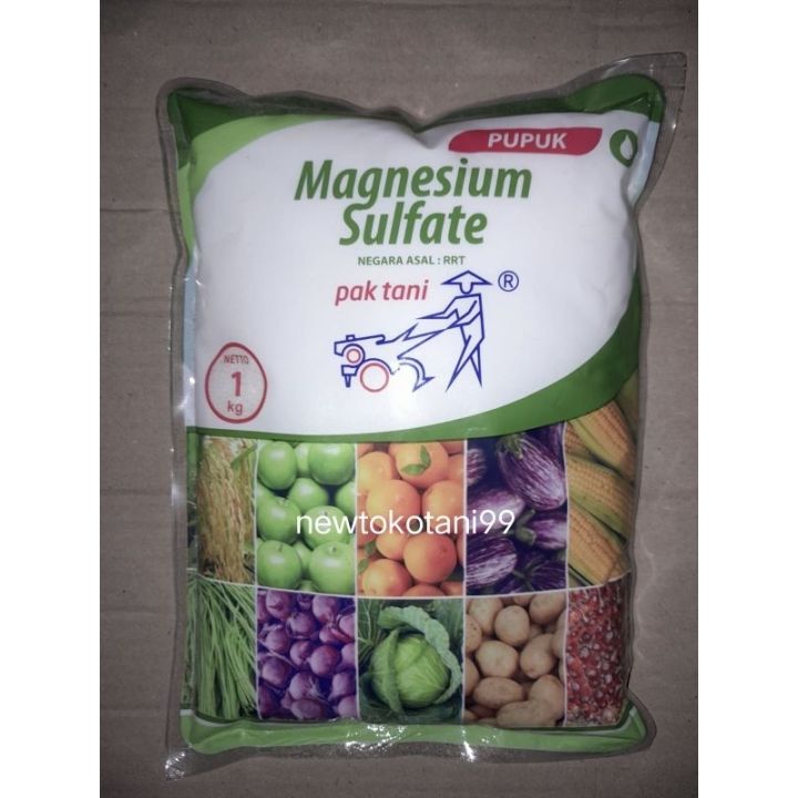 Pupuk magnesium sulfat 1 kg mags pak tani mag-s MgSO4 dari saprotan ...