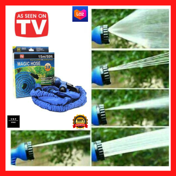 ( U & D ) 100% AUTHENTIC Magic Hose 150ft Expandable Flexible Plastic ...