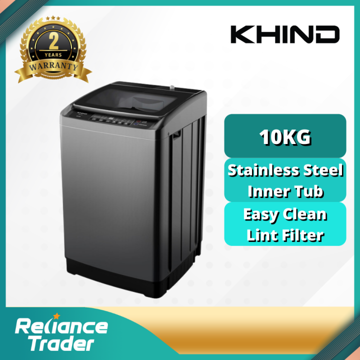 KHIND 10KG FULLY AUTO WASHING MACHINE WM100A | Lazada