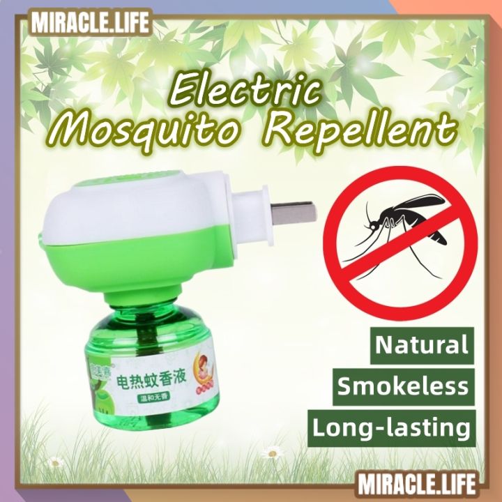 Electric Mosquito Repellant Device & Liquid Non-Toxic Anti Mosquito ...
