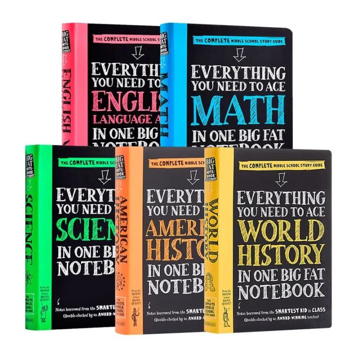 Everything You Need To Ace Books Notebook: The Complete Middle School ...