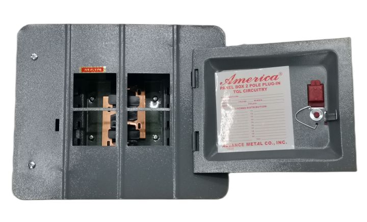 America PLUG IN Panel Board/Box Branches 4,6,8,10,12,14,16,18,20 Holes ...