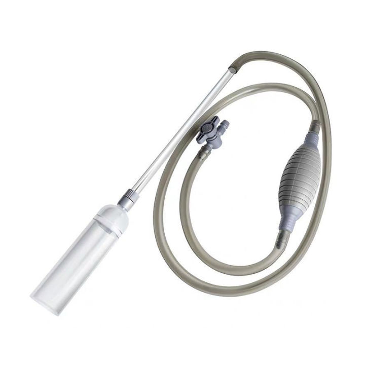 Aquarium Siphon Pump Vacuum Cleaner, Fishtank Water Change Pump Siphon ...