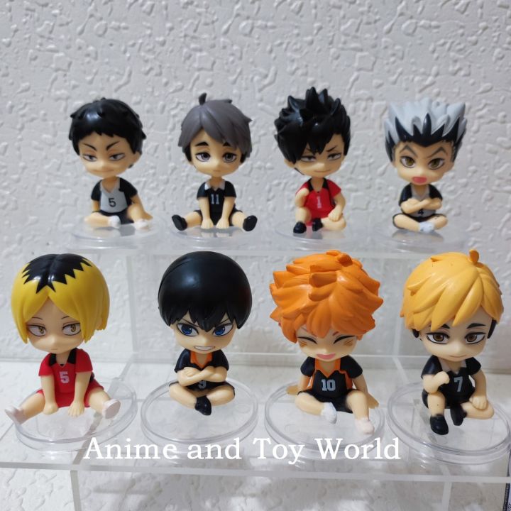 Haikyuu Hinata Shoyo,Kageyama Tobio,Oikawa Toru,Kozume Kenma Set of 8 ...