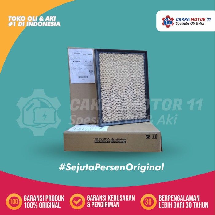 Toyota Innova Reborn Diesel Air Filter Toyota 17801-0L050 | Lazada ...